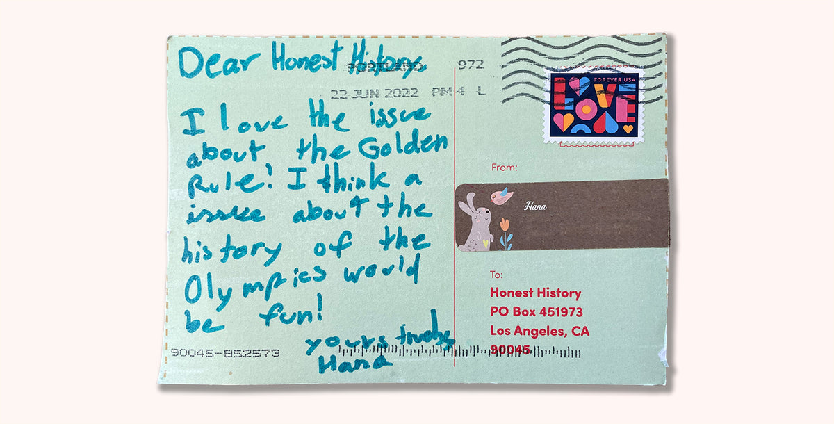 We've Got Mail: Volume 20 – Honest History