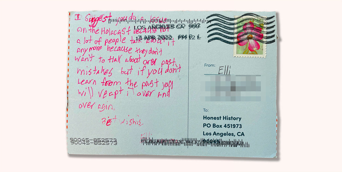 We've Got Mail: Volume 27 – Honest History